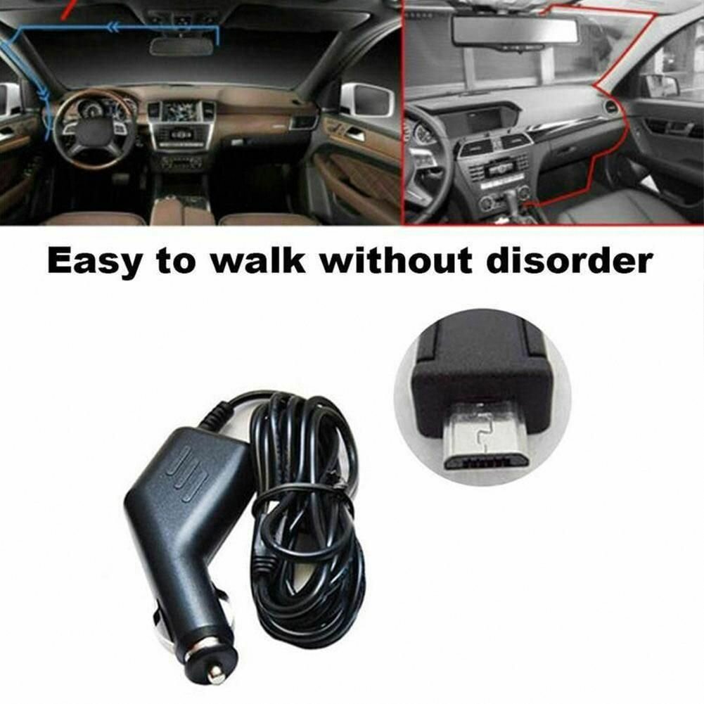 Зарядный кабель для видеорегистратора, автомобильное зарядное устройство для видеорегистратора, кабель Mini USB