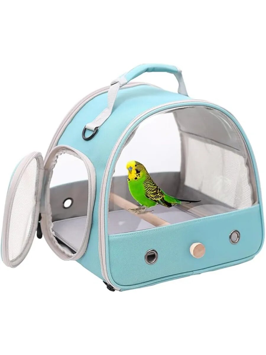 Портативные птичьи сумочки, птичьи путевые сумки, наклонные веревки, прозрачные горизонты спереди и сзади