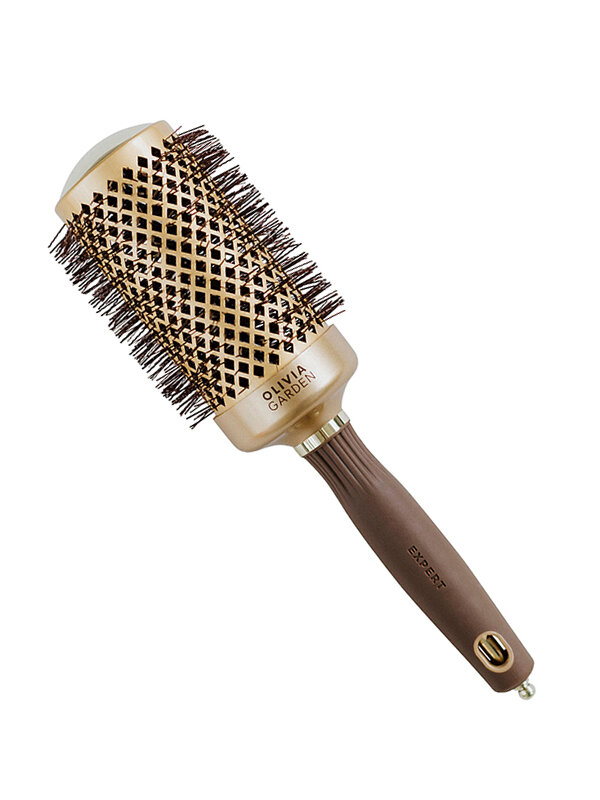 Термобрашинг EXPERT BLOWOUT SHINE Wavy Bristles Gold&Brown 55 мм