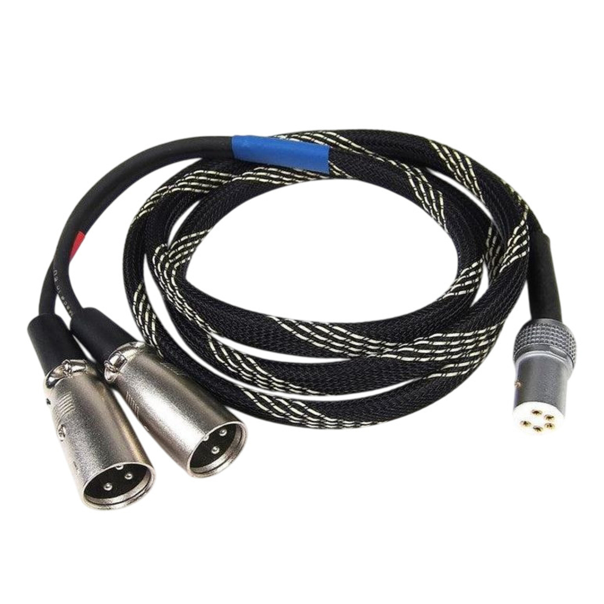 Кабель EAT Tonearm cable silver 5-pin - 2XLR 1,85 m