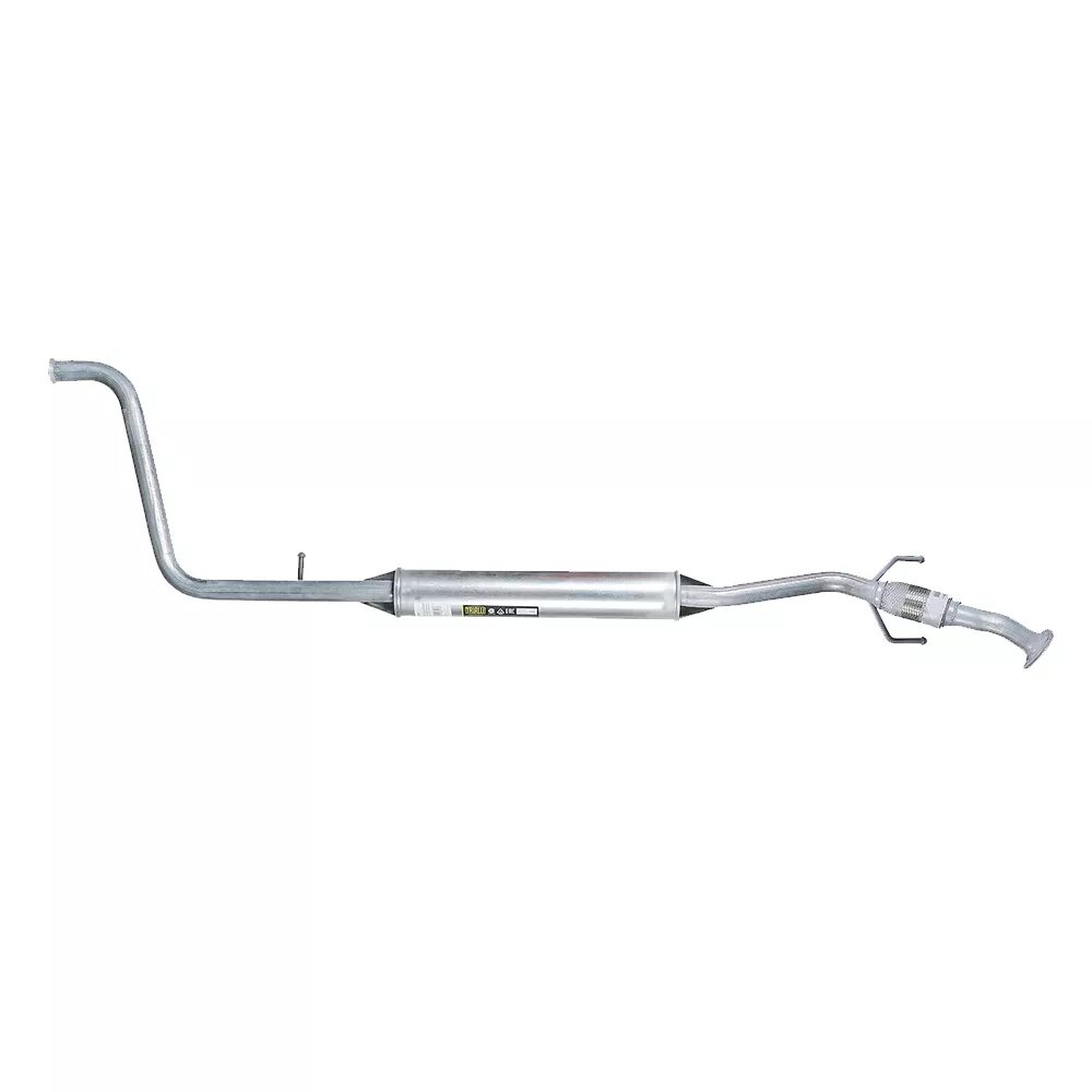 Глушитель доп. (резонатор) ВАЗ LADA Vesta NG с виброкомп. алюм. (TRIALLI)