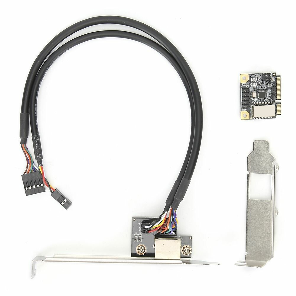 Сетевая карта Mini PCI-E-gigabit для настольных ПК с проводом 1000M PCIe для сетевой карты без драйвера-подключи и играй