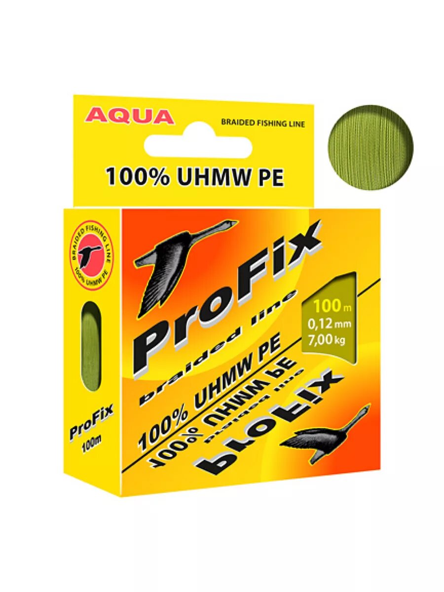 Леска рыболовная плетеная ProFix 0,12мм