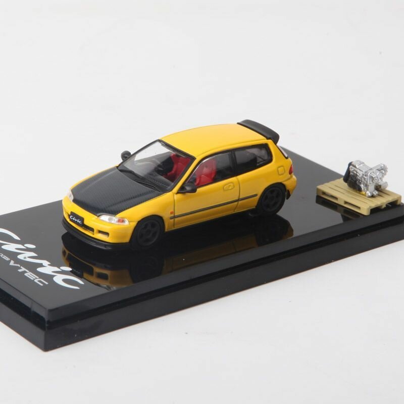 Машинка модель Hobby Japan 1/64 HONDA CIVIC EG6 alloy car model