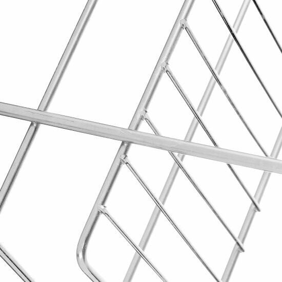 Ремоколор Прямая полка для ванной 3 яруса гальваника цинк, цвет хром 67-0-658