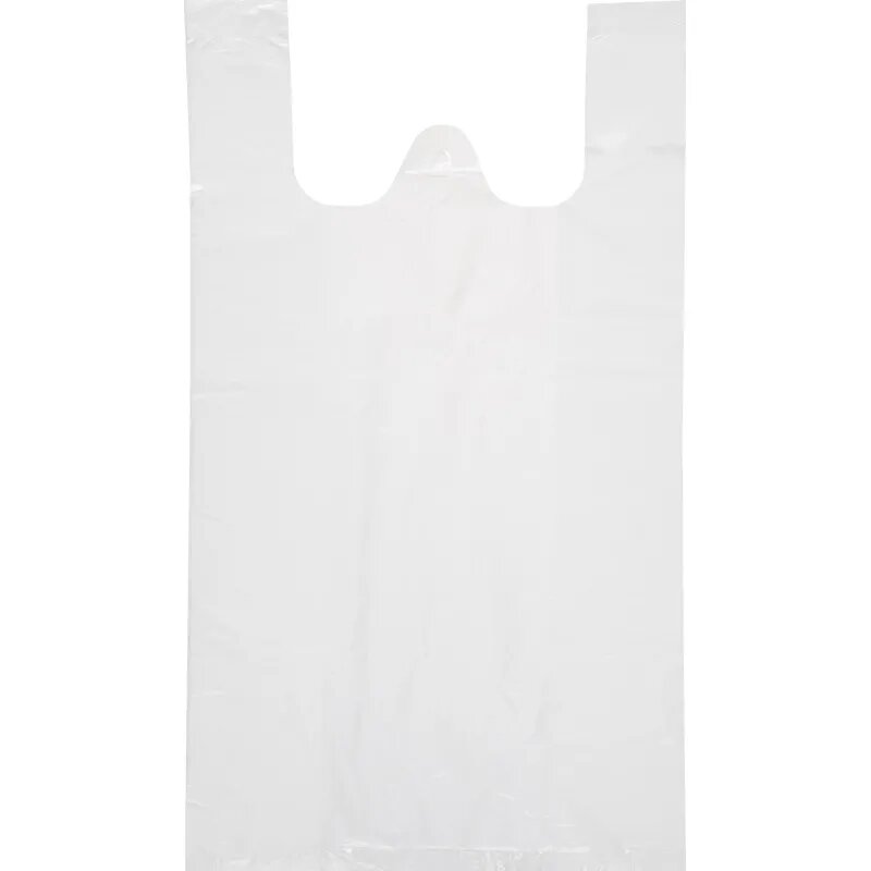 Пакет-майка 38+20х68 15 мкм, 100 шт/уп, белый S 2153961