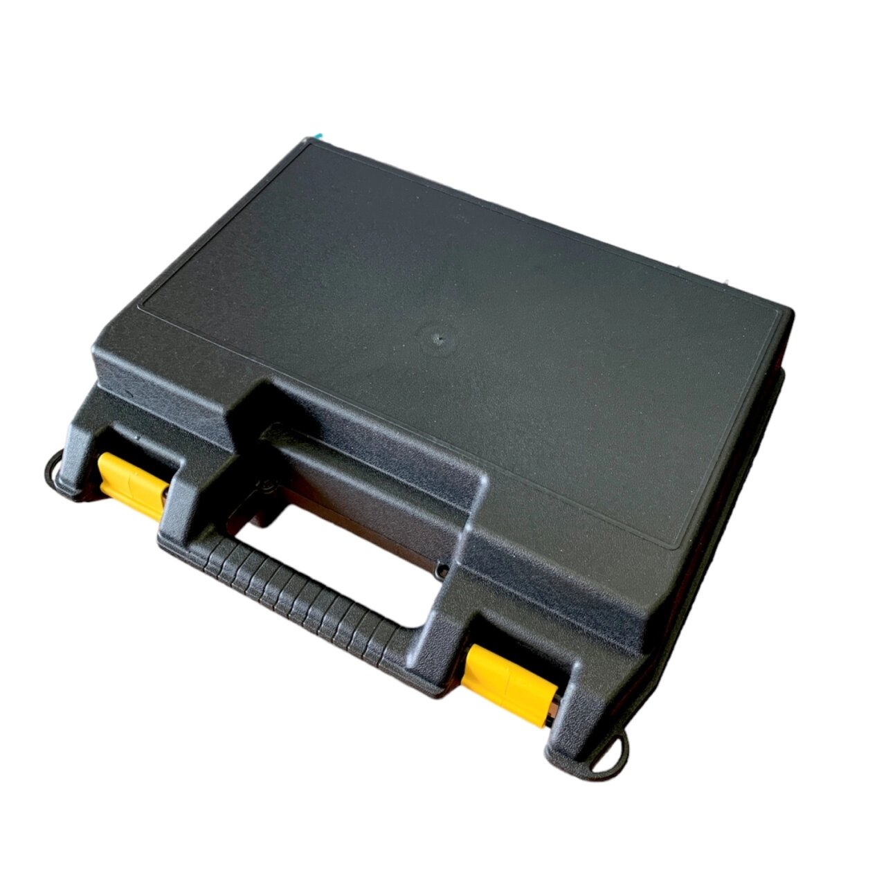 Ящик для дрели и УШМ с морозостойкими замками, черный, размер 40×33.5×14.5 см