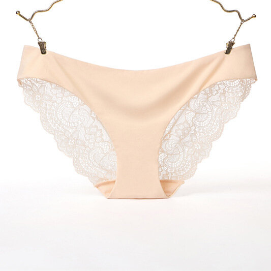Женские кружевные трусики-бикини, хлопковая ластовица, низкая посадка, летние, сексуальные