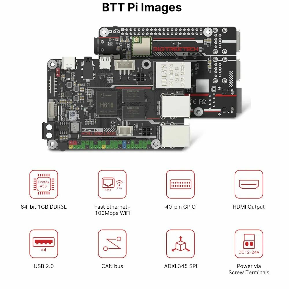 BIGTREETECH PI V1.2 плата для 3D принтера — фото 1