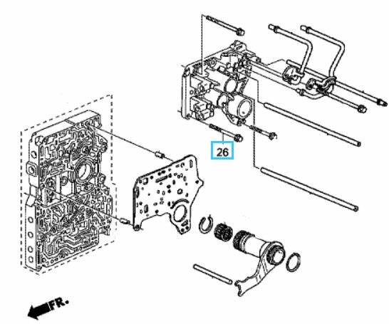 Болт с фланцем 6х55; Артикул Honda: 957010605508 (Оригинал)
