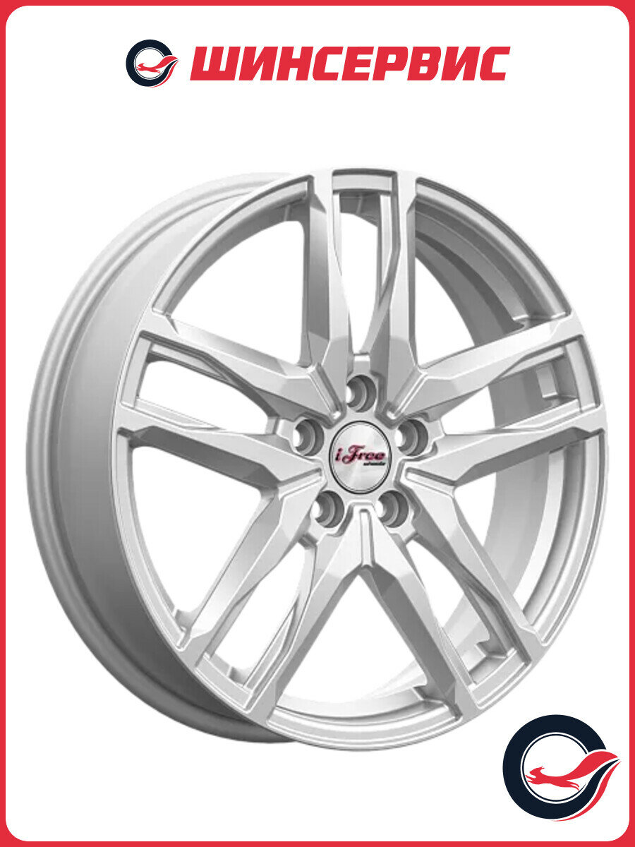 Литой колесный диск IFree Бомбей R18x6.5J 5x108 ET52 ЦО60.1 для автомобиля