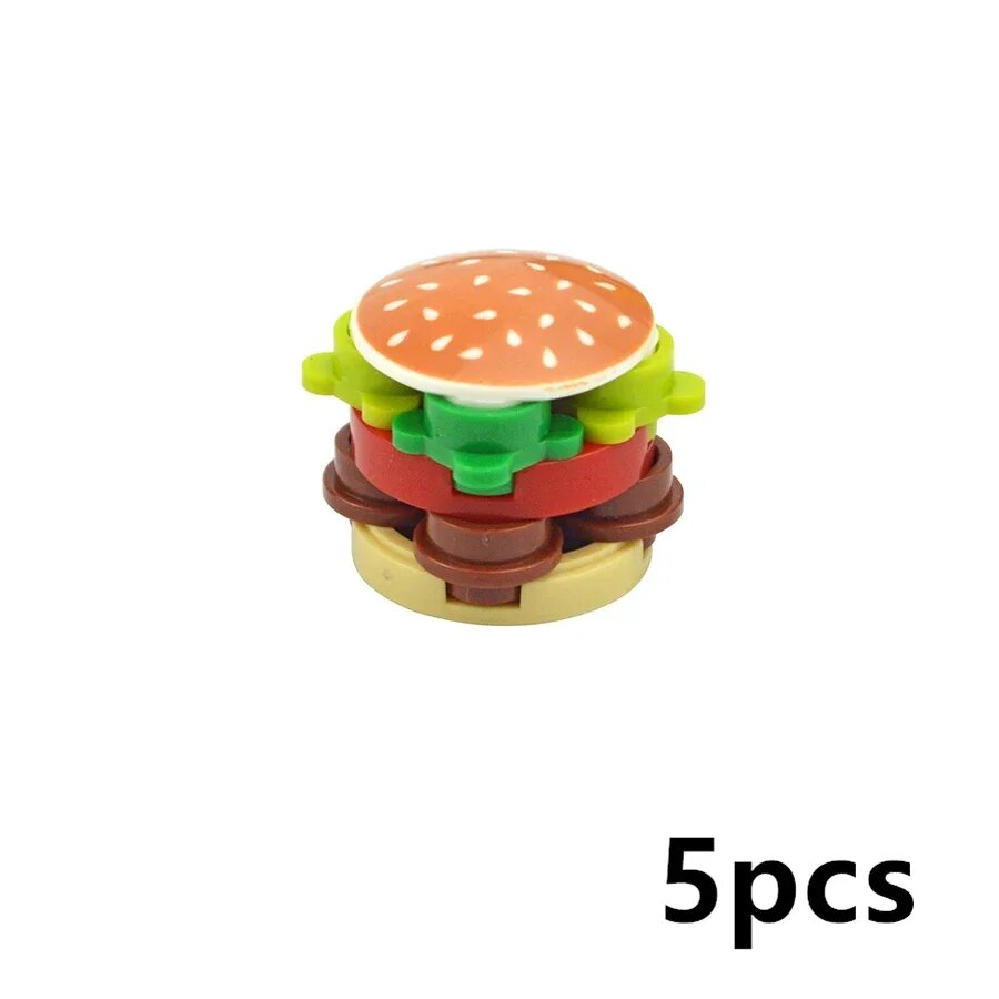 Набор VEK MOC бургер Hamburger AK41, 5 шт
