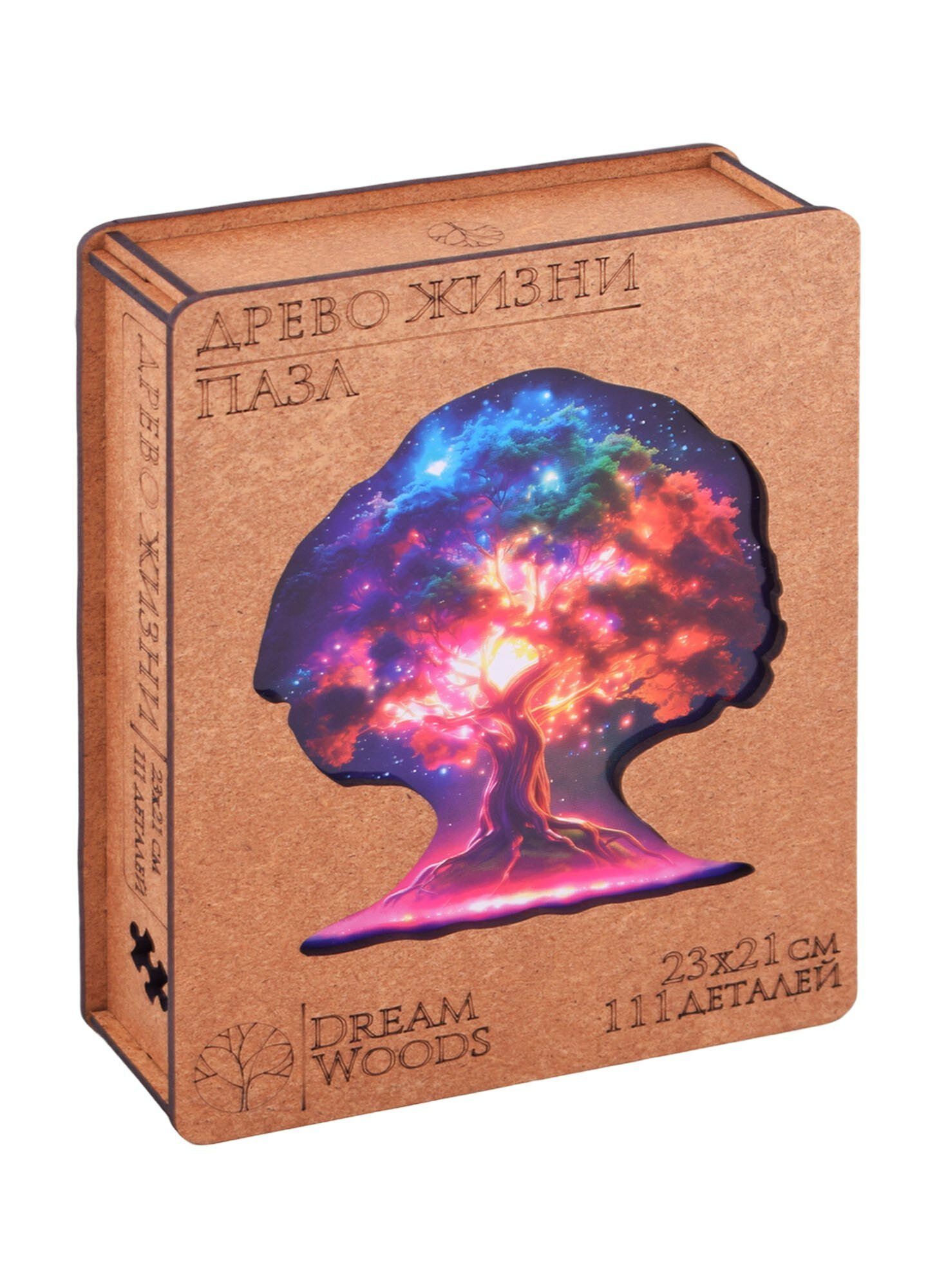 Пазл фигурный DREAM WOODS "Древо жизни", 111 деталей