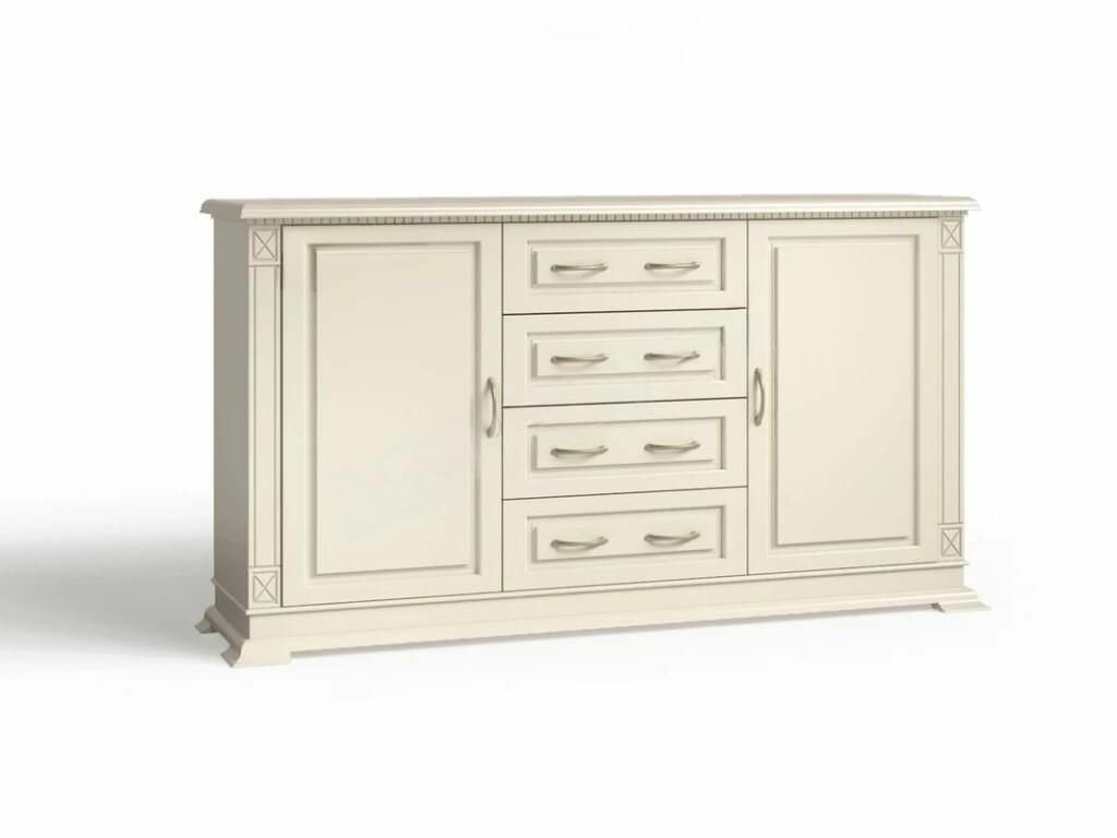 Комод Верди №100 из Массива сосны, 4 ящ, 170х45х100 см, классический орех 2