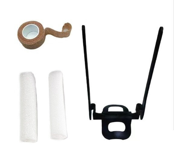 Приспособление для формирования ушей собак для немецких овчарок, доберманов, больших и маленьких собак, лента для коррекции ушей, инструмент для тренировки, аксессуары для питомцев, размер 14*8*5см, вес 63г, материал PP, комплект: подъемник ушей + 2