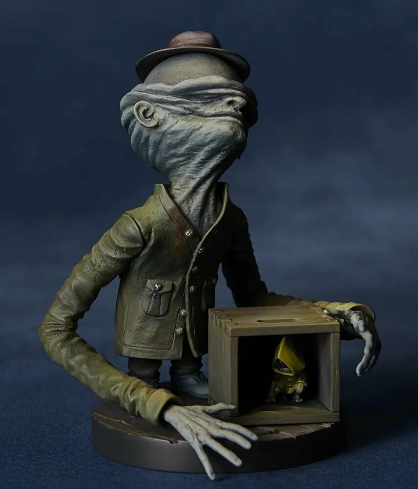 Фигурка Маленькие кошмары Слепой Сторож Роджер, Дворник / Little Nightmares (10см, пакет)