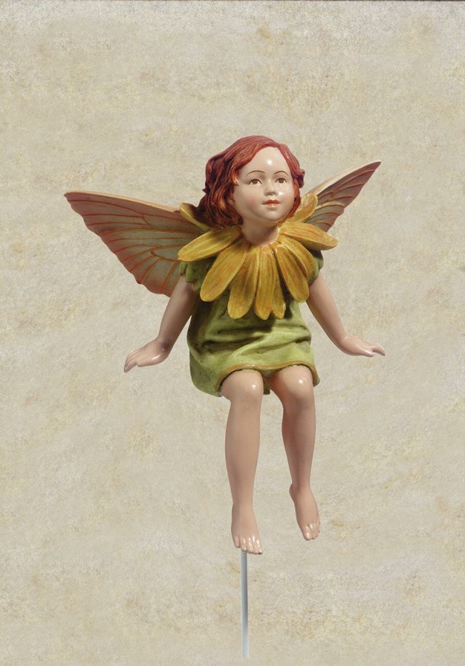 Фигурка декоративная, цветочная фея "Ноготки" #216979-050 Fiebiger Floristik 8 см