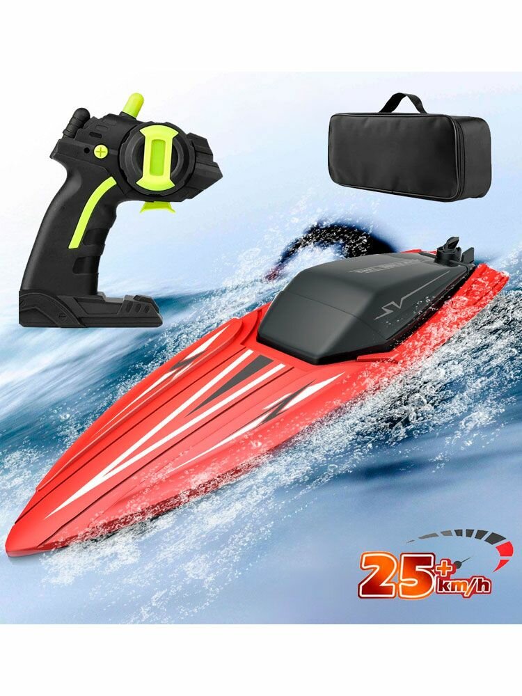 Радиоуправляемый катер CS Toys SV с сумкой (35 см, 25 км/ч) - TY2-RED-BAG