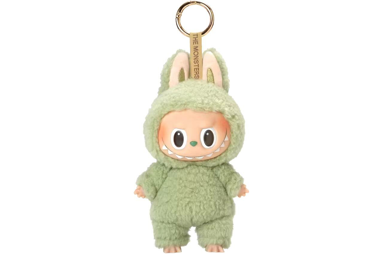 Монстрик Labubu The Monsters "Tasty Macarons" Green Grape, коллекционная