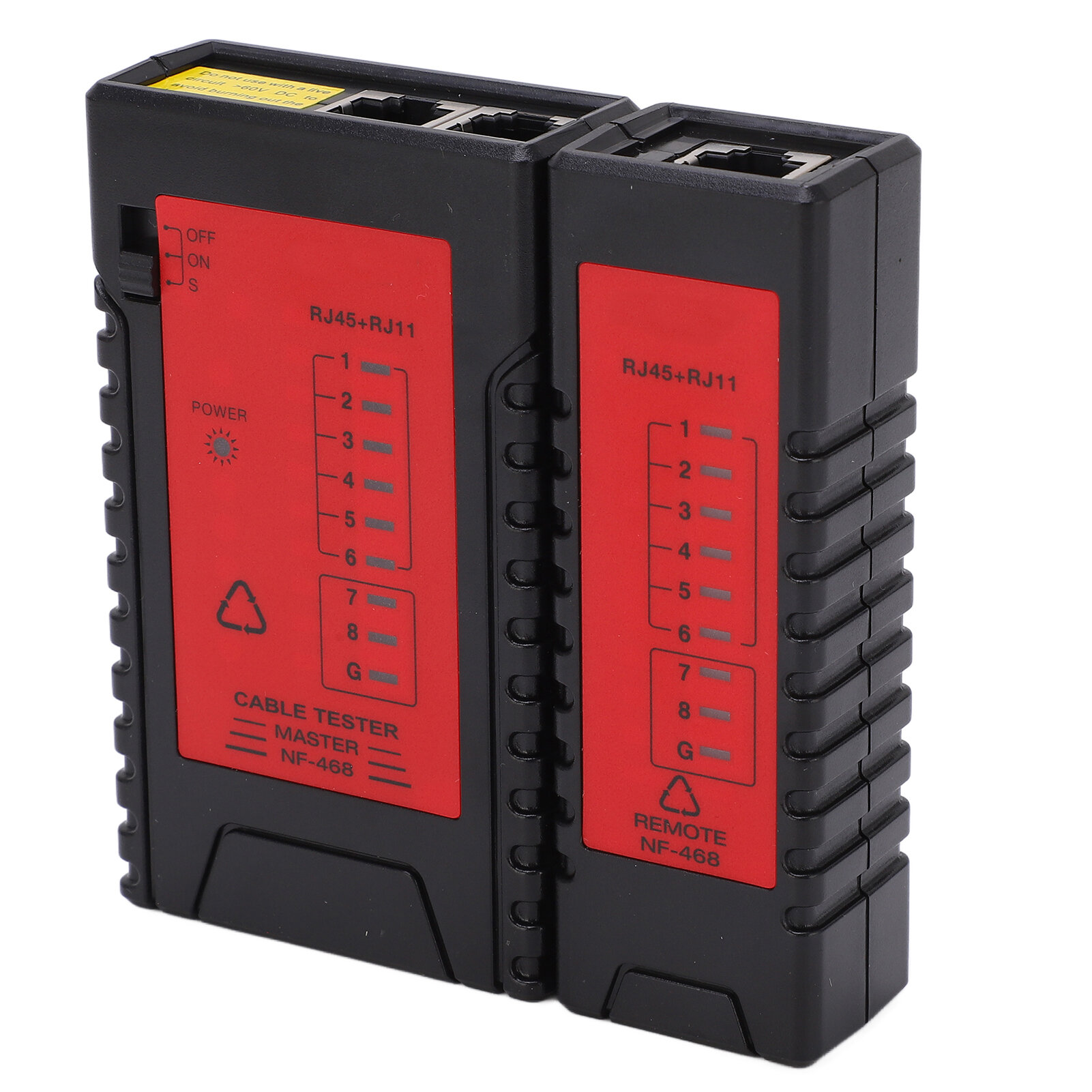 Портативный сетевой кабель NF-468 Line Finder для телефонных систем и компьютеров.