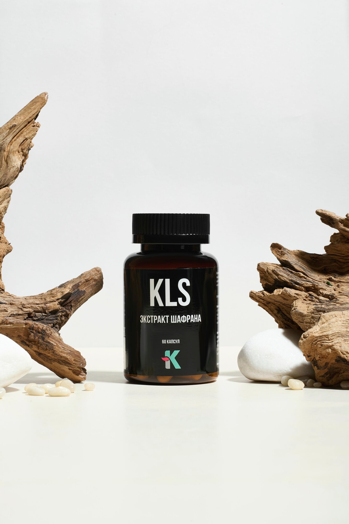 KLS экстракт шафрана 60 капсул, обладает выраженным антидепрессивным действием.