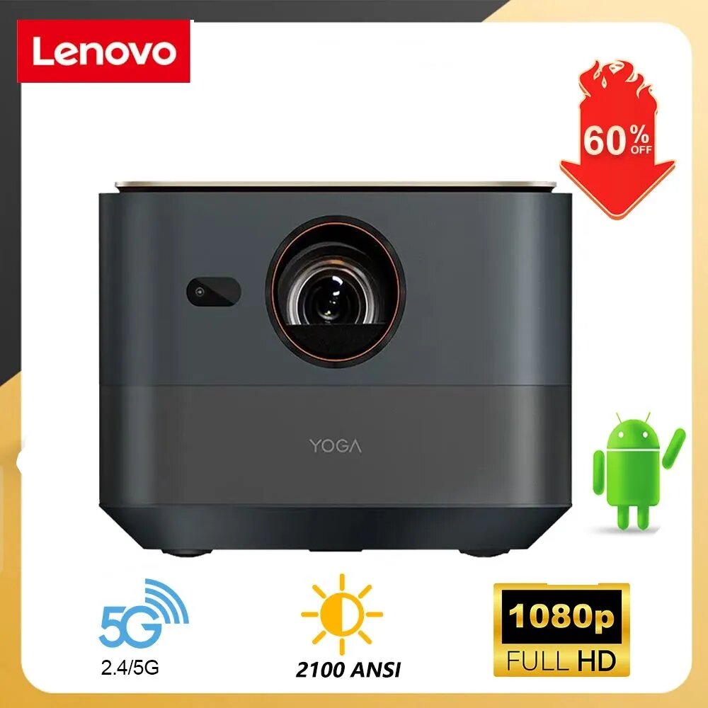 Проектор YOGA 5000S, DLP, черный