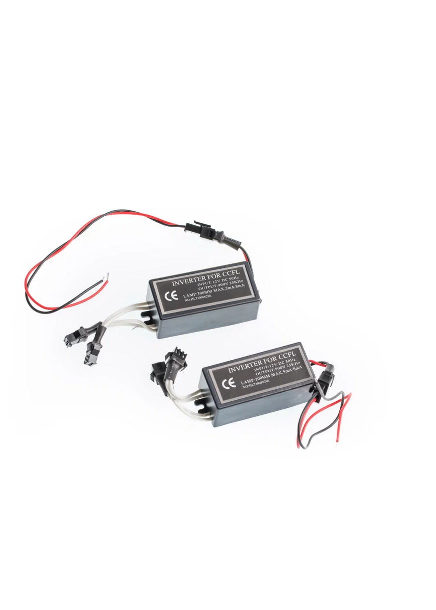 Инвертор, контролер CCFL габаритов линз ("Ангельских Глазок") Optima АЕ-KON-2 на два выхода (2 шт.)