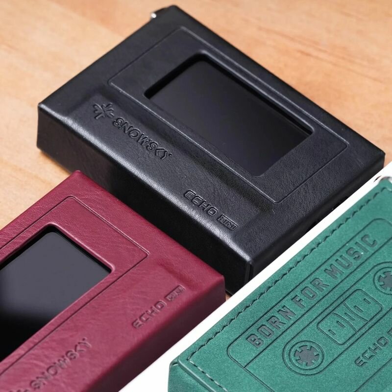 FIIO SNOWSKY Echo Mini Защитная крышка для MP3-плеера портативная коробка ретро-цвета из искусственной кожи