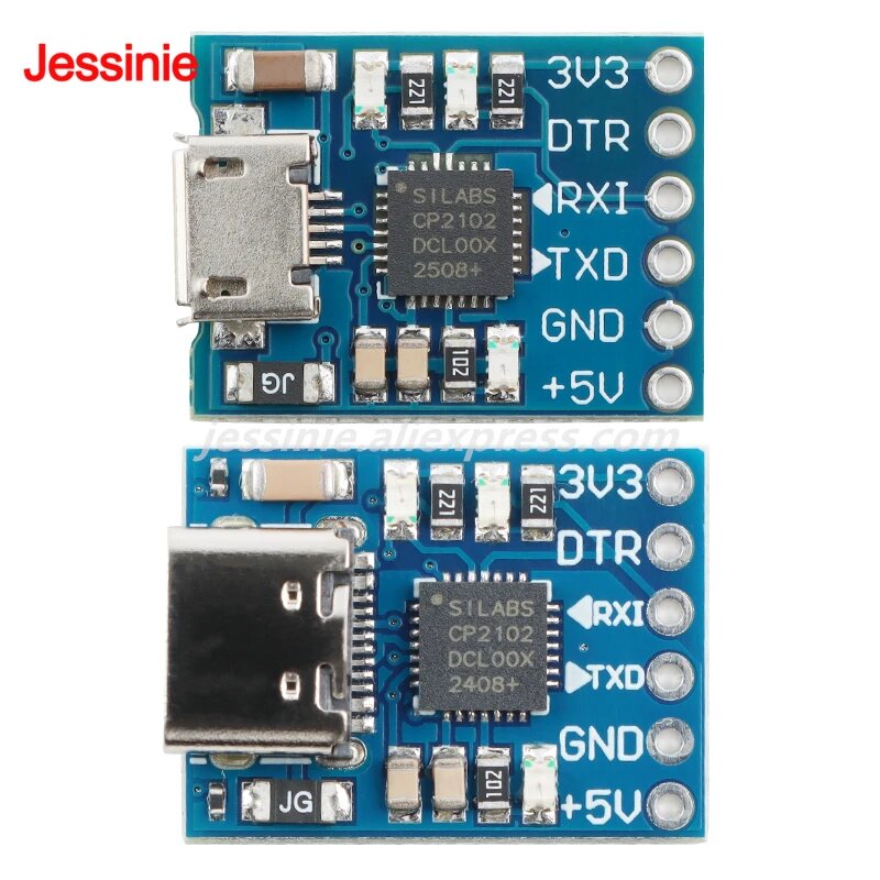 CP2102 Micro USB to UART TTL Модуль, 10pcs — фото 1