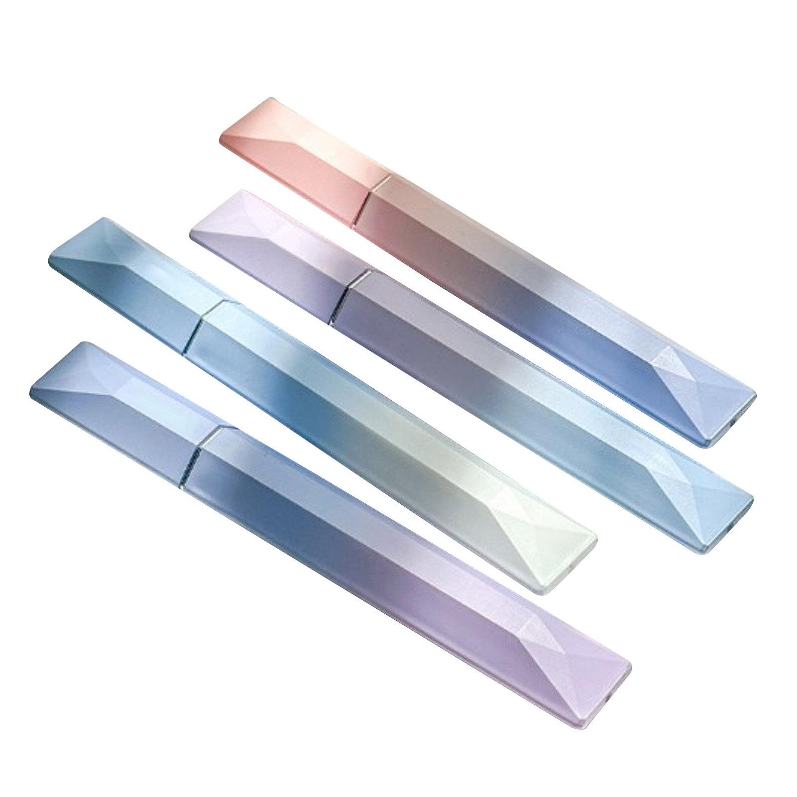 Набор из 4 флуоресцентных маркеров с многоцветным клиновидным наконечником для ежедневника, блокнота, тип 2