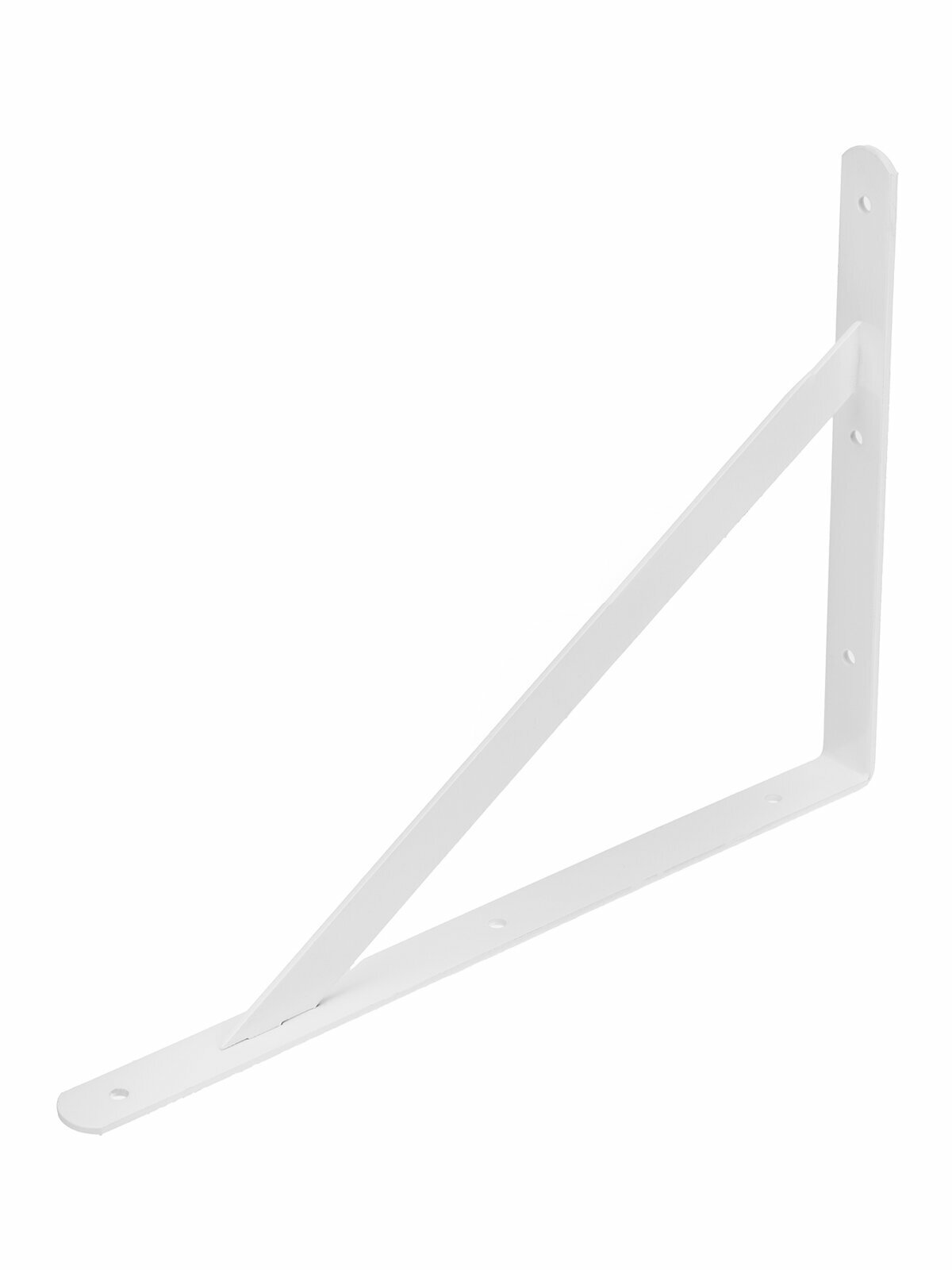 Кронштейн усиленный Сибртех 400 х 280 х 30 х 4 мм белый 94047