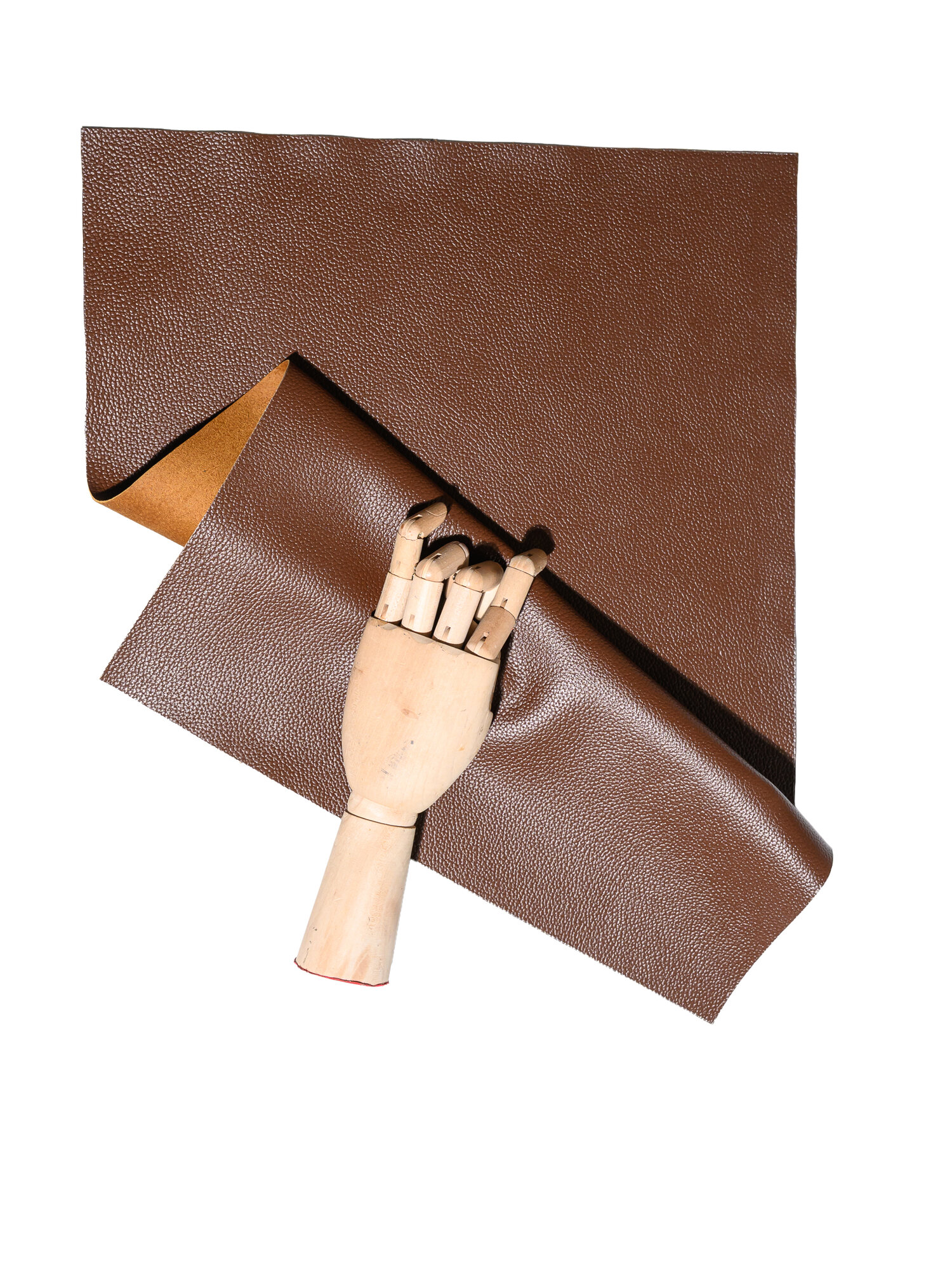 Кожа натуральная галантерейная в листах. Флотер. А2. Турецкий кофе.