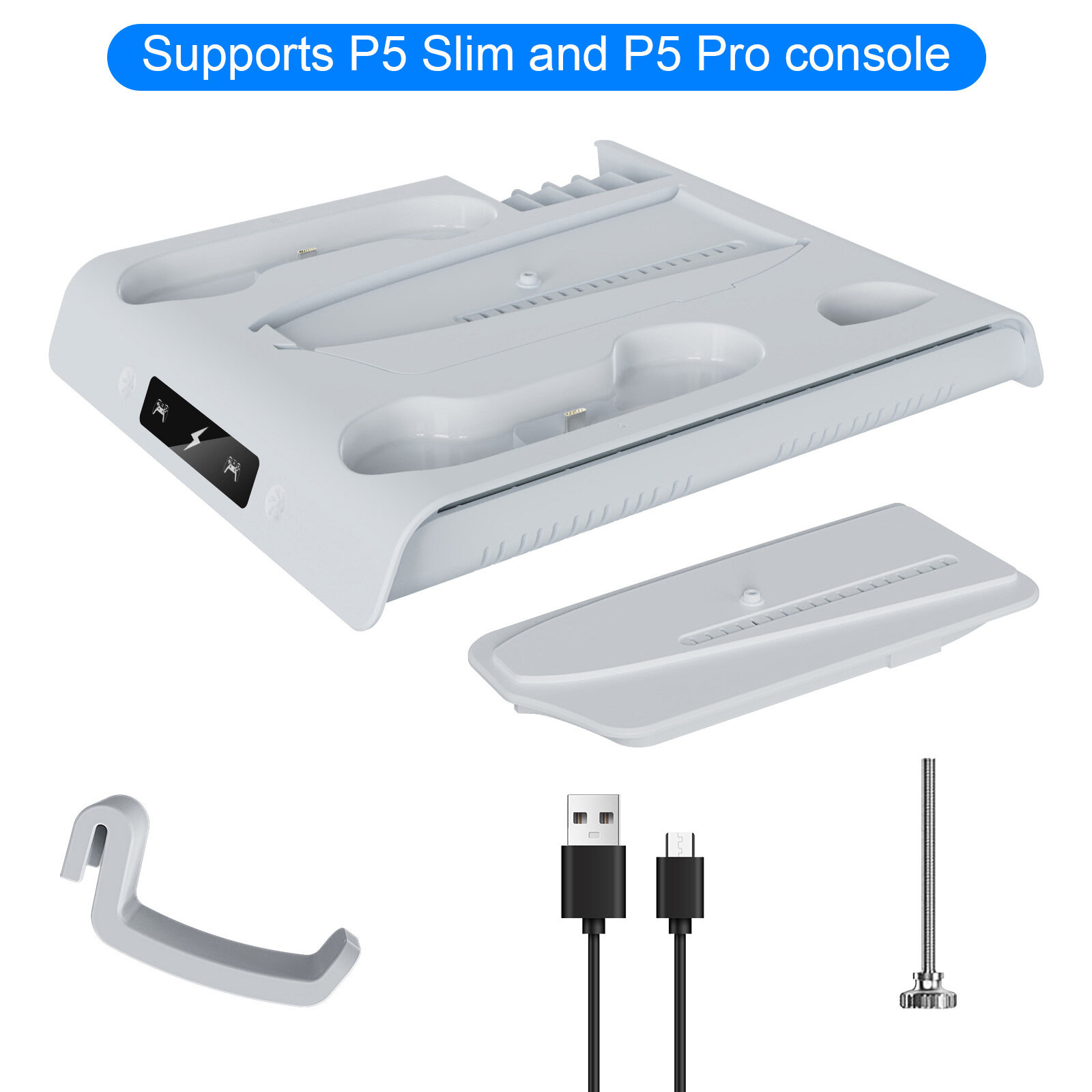 Охлаждающая база P5 Slim/P5 для хоста, зарядка на базе ручки P5