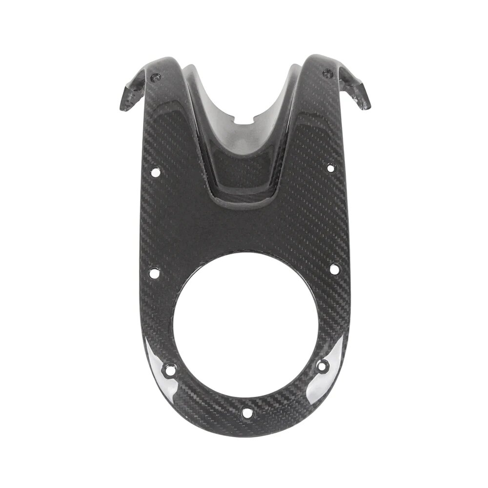 Для Ducati Monster 696 795 796 1100 M1100 100% глянцевая крышка зажигания бака из углеродного волокна и центральный обтекатель, установка мотоцикла Tank Ignition Cover