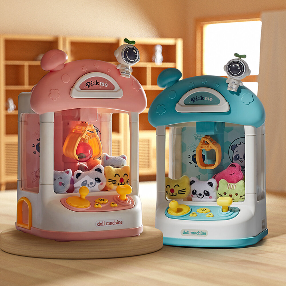 Игровой автомат для детей, домашний игровой автомат, автомат для продажи конфет, автомат для выдачи призов, игрушка со светодиодной подсветкой и регулируемым звуком для мальчиков и девочек