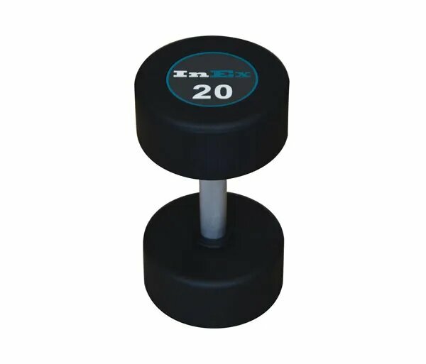 Inex Фиксированные обрезиненные гантели INEX GMAX 30 кг