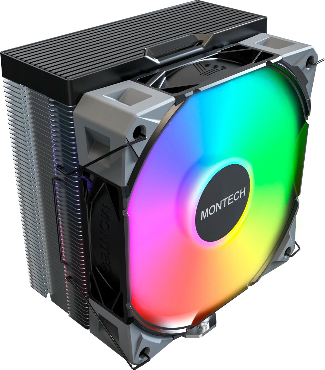 Кулер MONTECH NX400 ARGB Black (NX400ARGBBK)