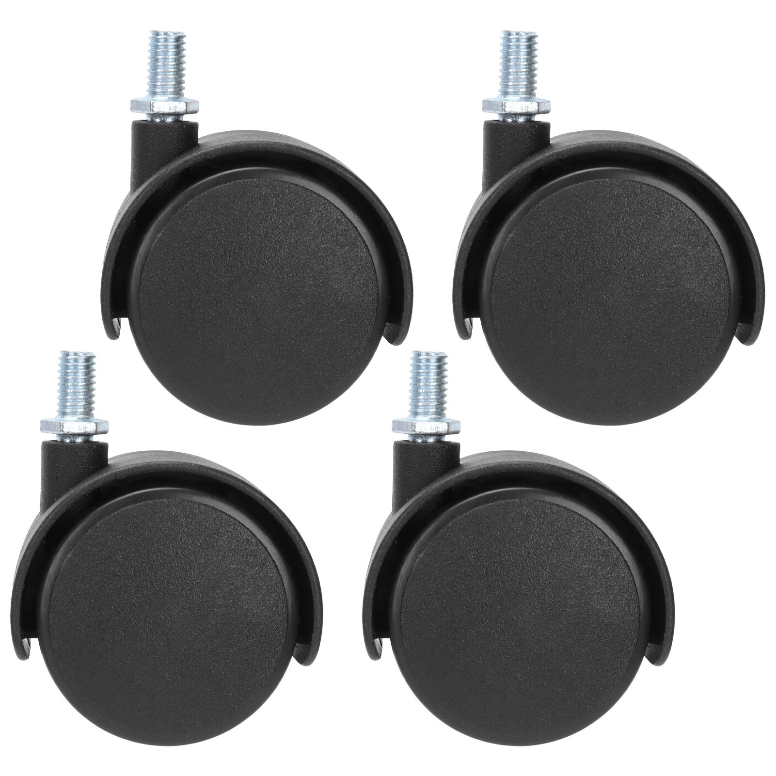 4шт 2-дюймовые водонепроницаемые вращающиеся на 360 градусов универсальные колеса для тележки для шкафа