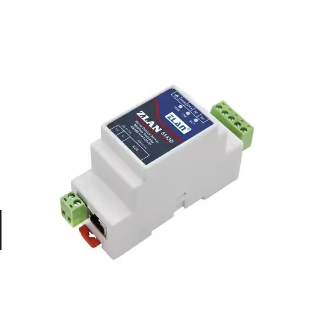 BoboYun Tech ZLAN 5143D RS485 Ethernet Конвертер no power adaptor