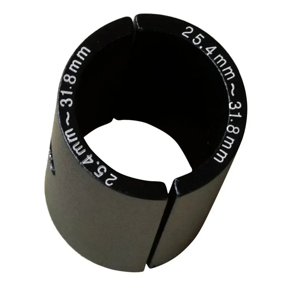 Адаптер для руля велосипеда 25,4-31,8 мм, 31,8-35 мм, черный Черный, Black