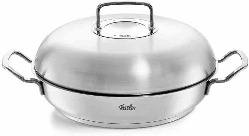 Стальная сковорода с крышкой FISSLER Original Profi Collection 2.0 28 cm