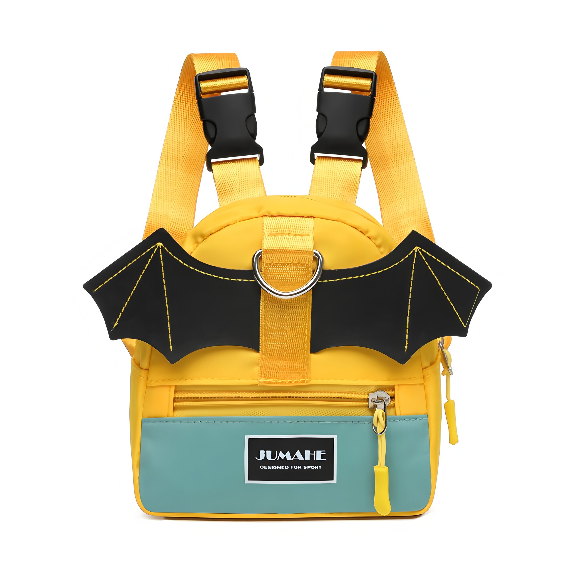 Рюкзак-шлейка для собак "Модный", прогулочная, универсальная, жёлтая