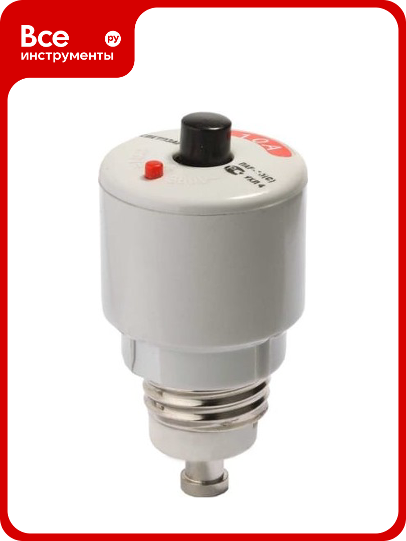 Автоматический предохранитель | электропробка СВЕТОЗАР стандарт, резьбовой 10A 220 В SV-49095-10