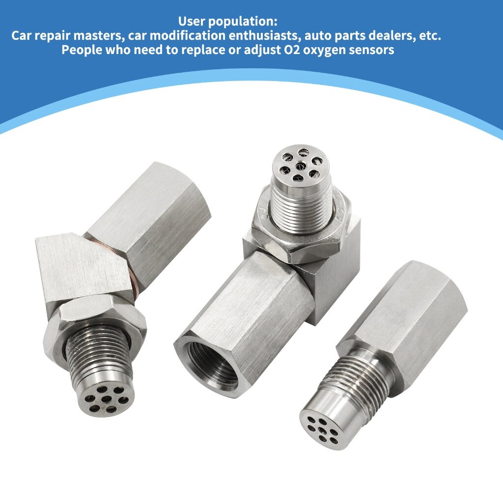 O2 Oxygen Sensor Angled Spacer For Effective Check Auto Engine Light Avoidance — фото 1