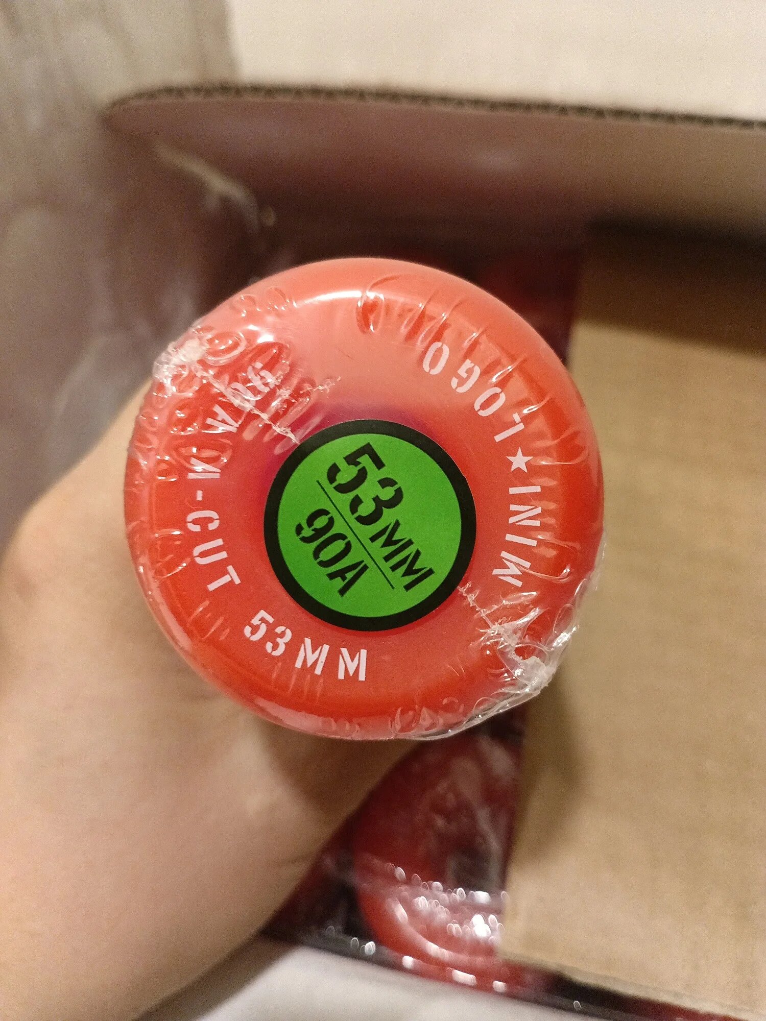 Оригинальные колеса для скейтборда 53-60 мм 90a-101a 4 шт. 53mm 90a red