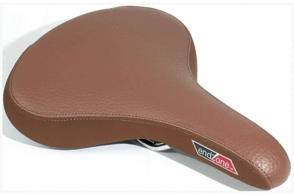 Седло 6-146396 комфорт 271х213мм VL-6396 основа D2, эластомер. коричневое VELO