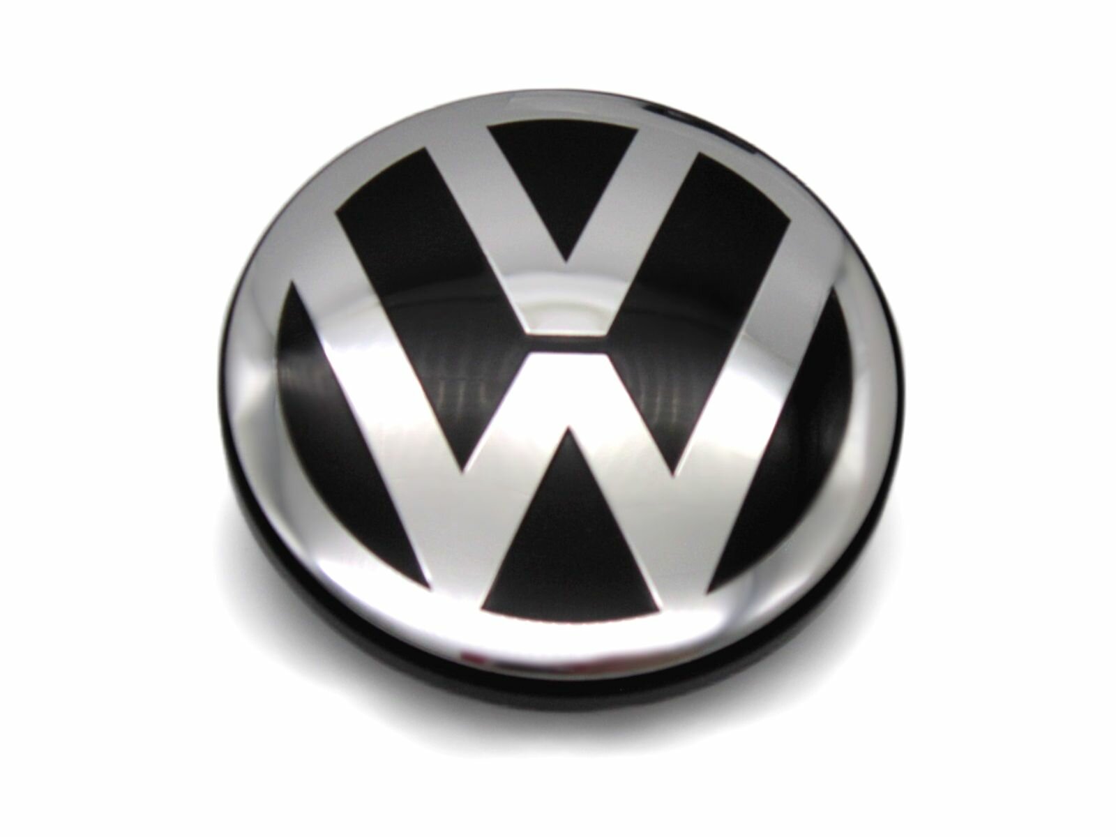 Колпачок заглушка на литой диск КиК Фольксваген черный 62/55/10, 1 шт.