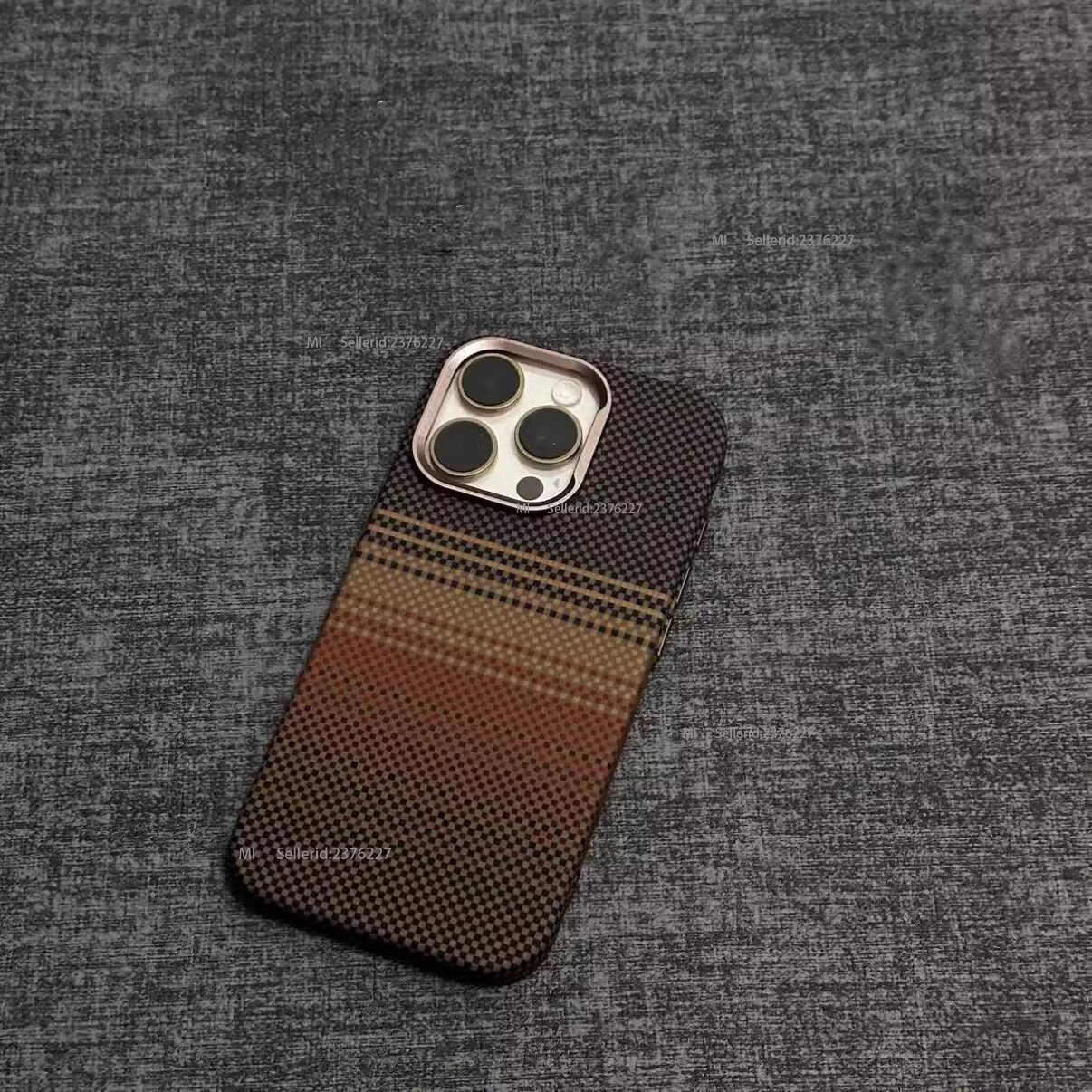 Противоударный чехол Pitaka Military-Grade Protective Case для iPhone 16 Pro Max - Sunset