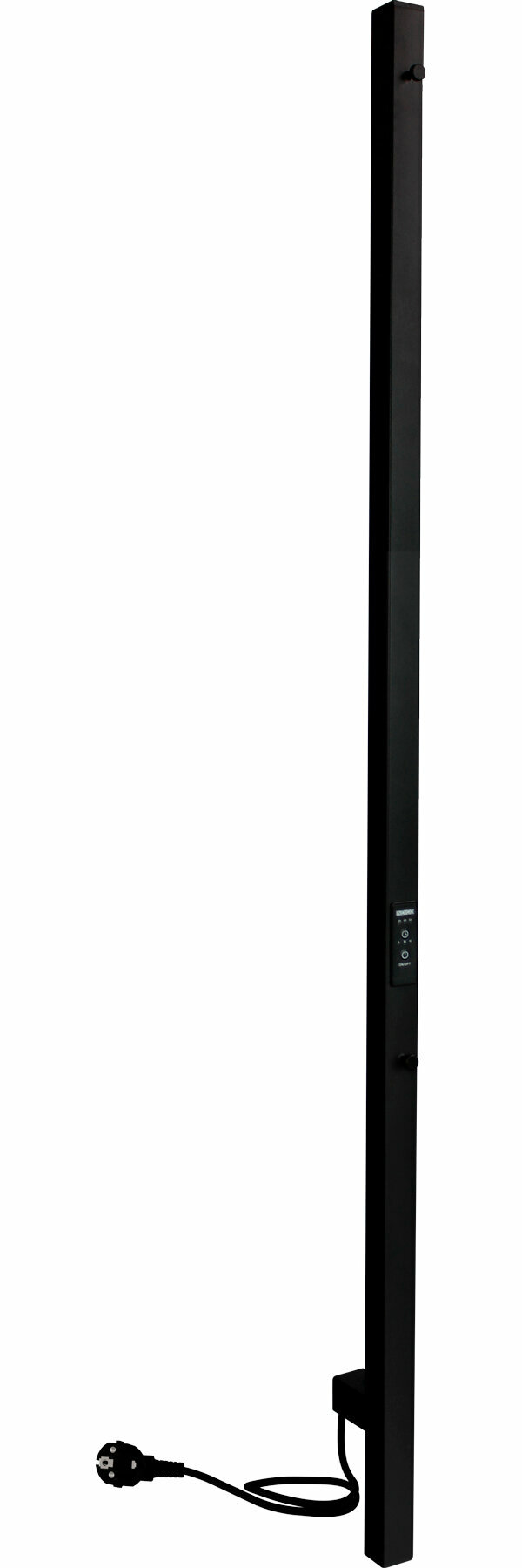 Электрический полотенцесушитель Indigo Style PRO, без полки, черный муар (LSPRE120-3BRRt)