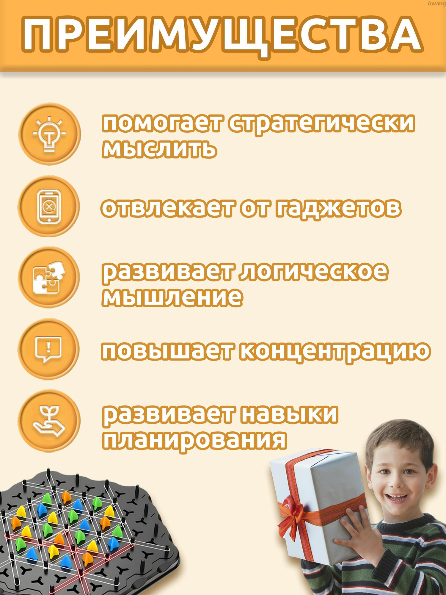 Настольные игры/Треугольные шахматы/Идеальный подарок для детей и взрослых